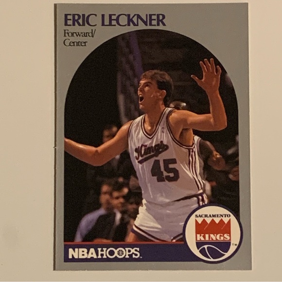 NBA HOOPS | Toys | 99 Nba Hoops Sacramento Kings Eric Leckner 429 ...